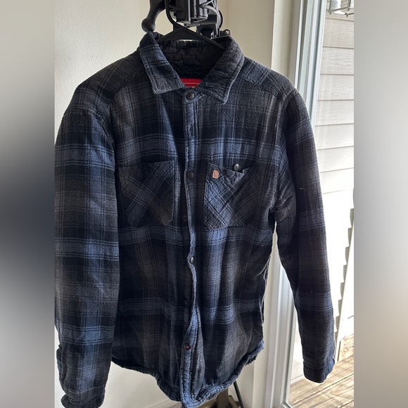 Coleman | Jackets & Coats | Coleman Sherpa Fleece Lined Flannel | Poshmark